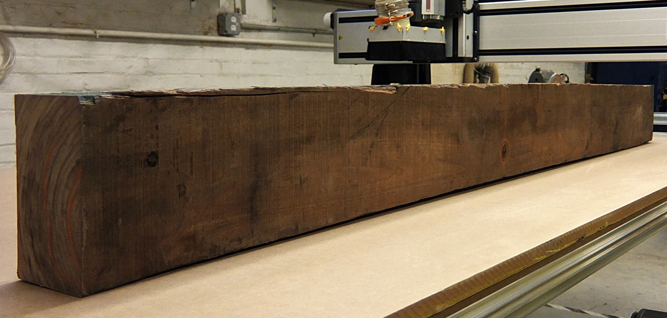 Complex Walnut Parts on the CNC