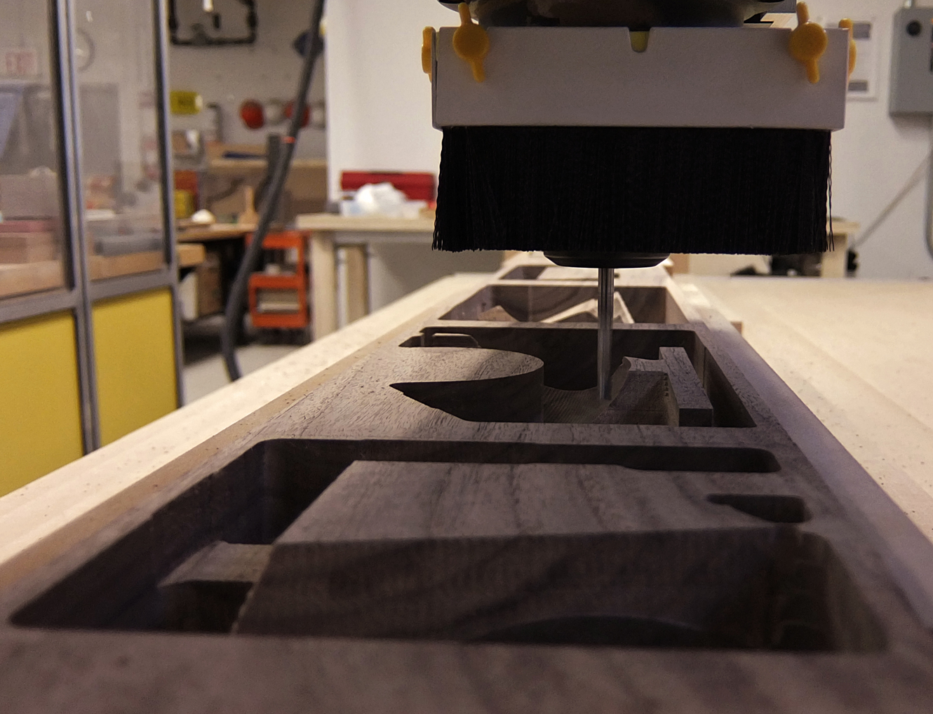 Complex Walnut Parts on the CNC