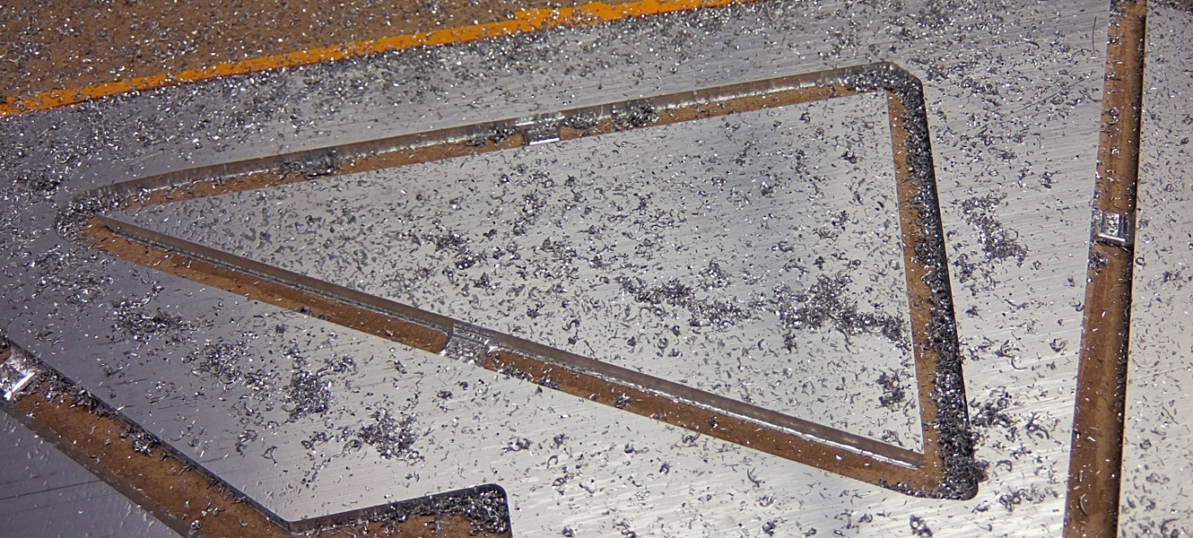 CNC Routing Aluminum Parts