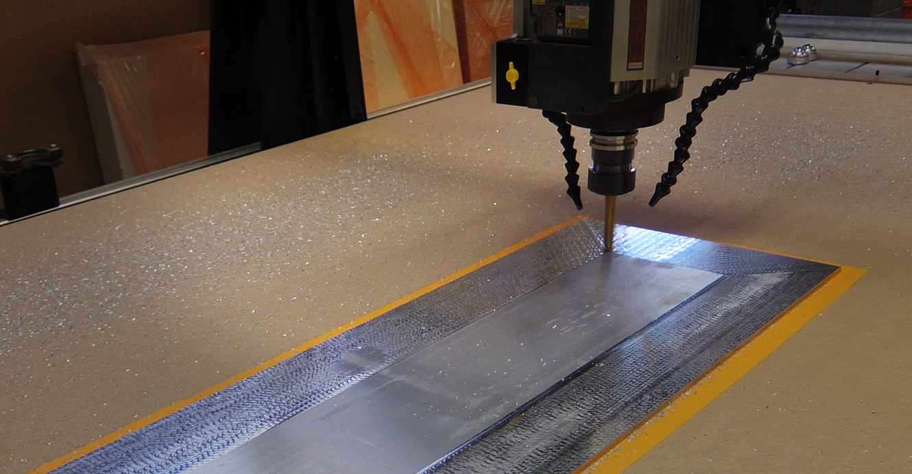 CNC Routing Aluminum Parts