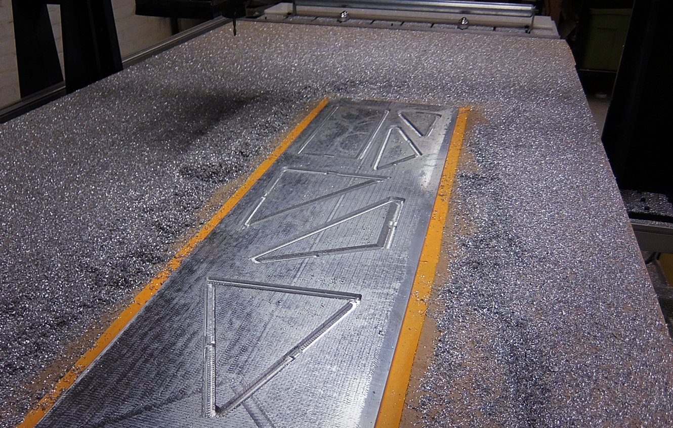 CNC Routing Aluminum Parts