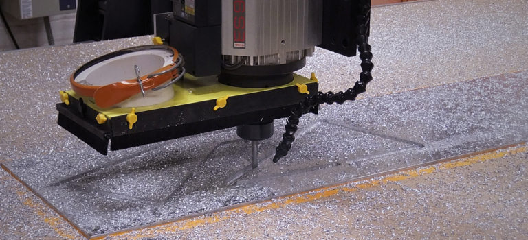 CNC Routing Aluminum Parts