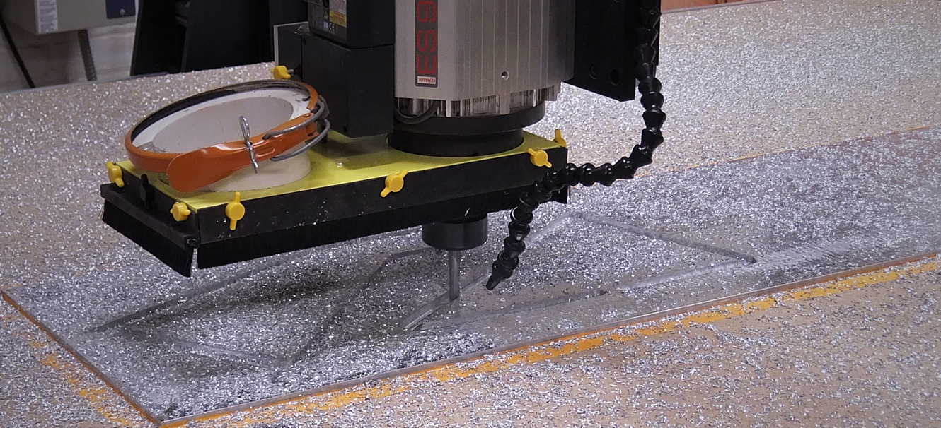 CNC Routing Aluminum Parts