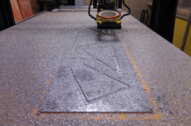 CNC Routing Aluminum Parts