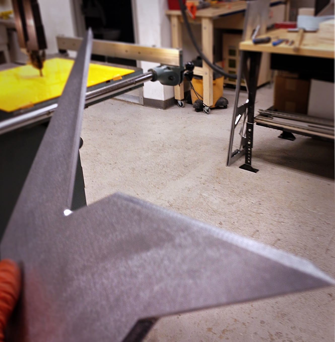 CNC Routing Aluminum Parts