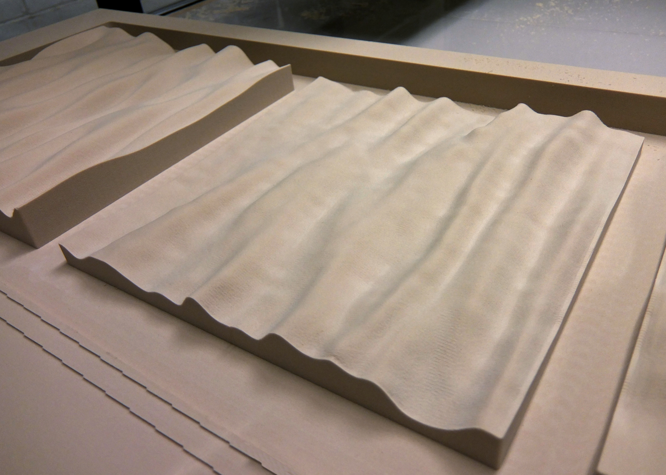 CNC Prototype Patterns in Foam