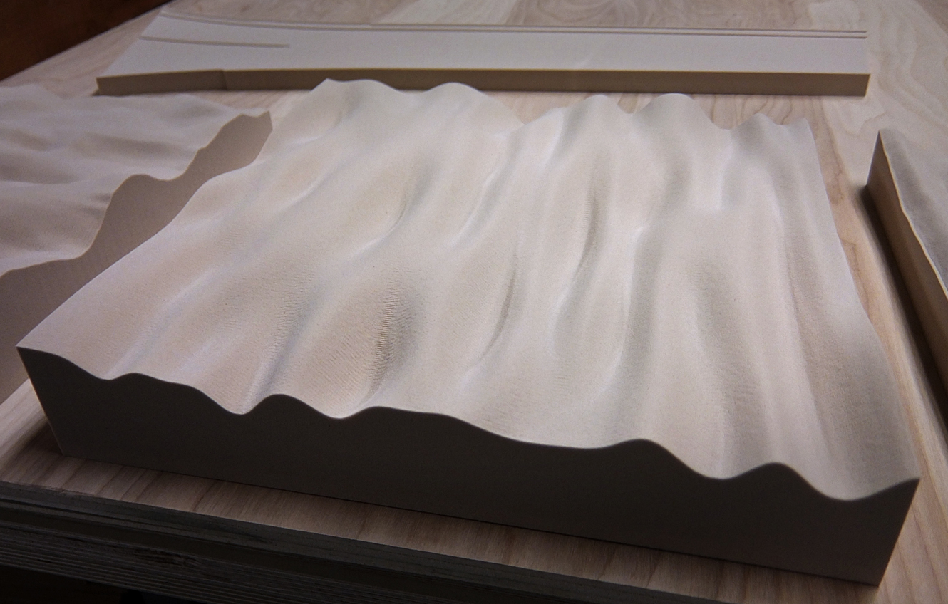 CNC Prototype Patterns in Foam