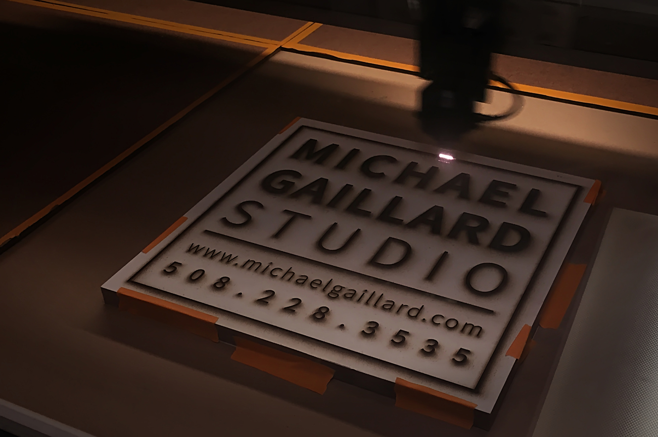 Michael Gaillard Studio Sign