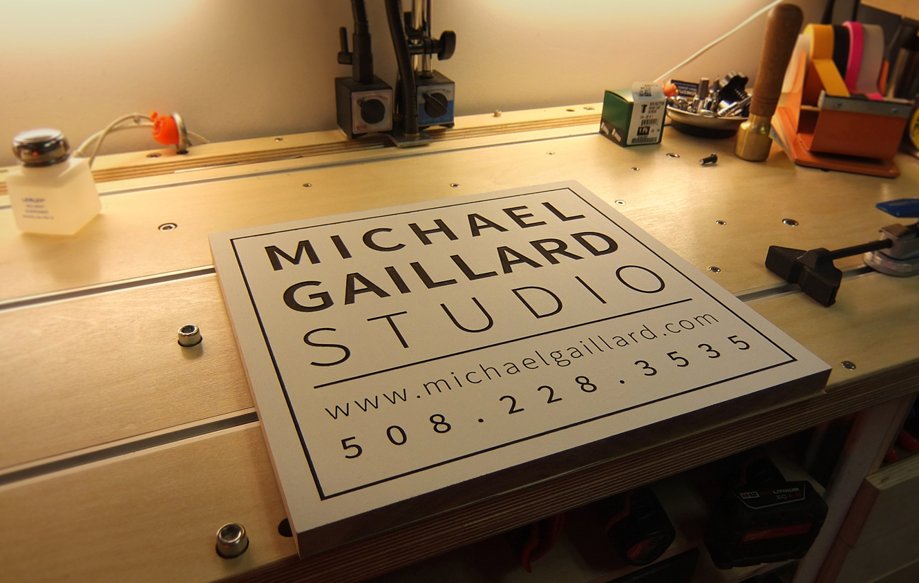 Michael Gaillard Studio Sign