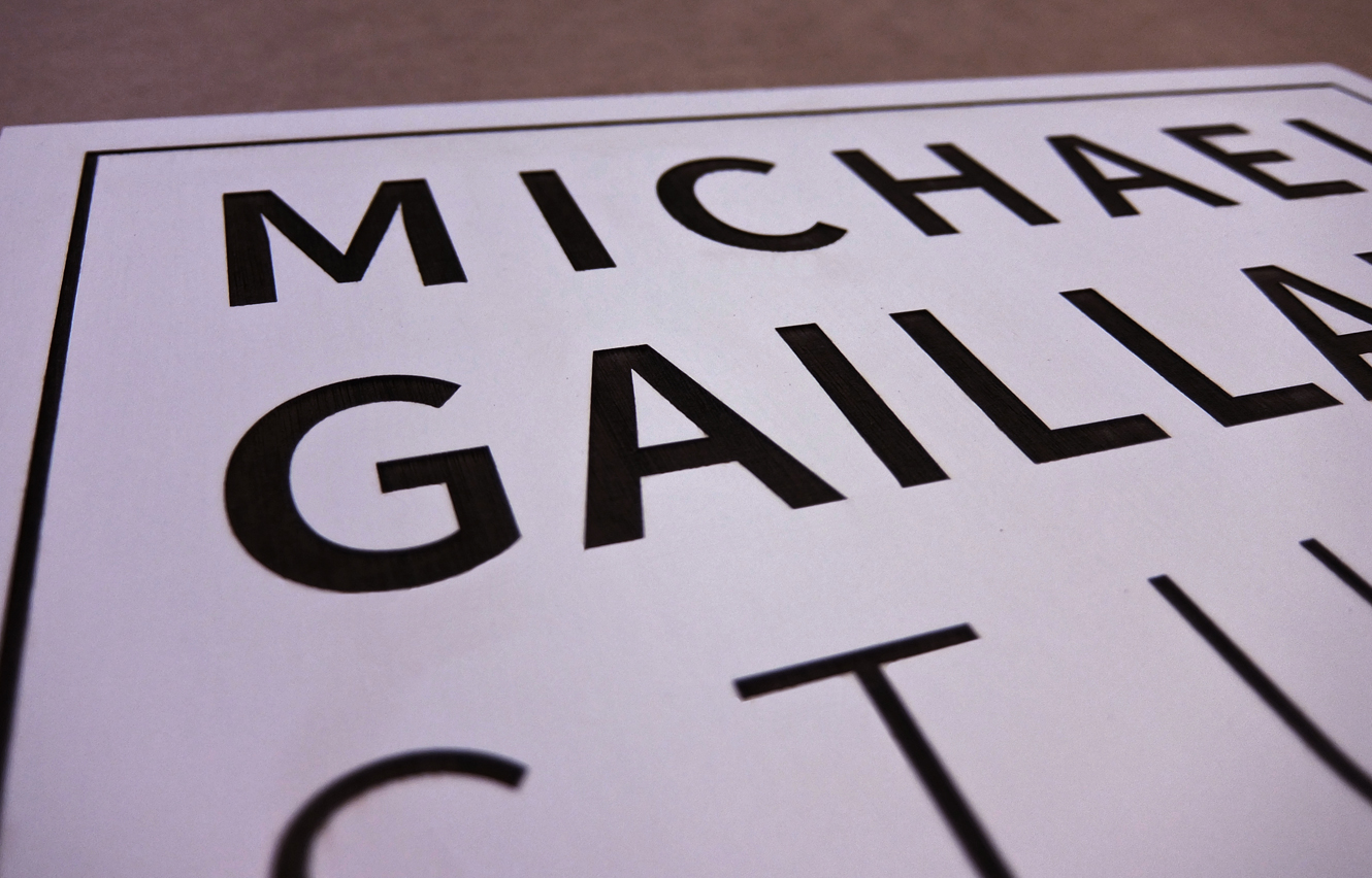 Michael Gaillard Studio Sign