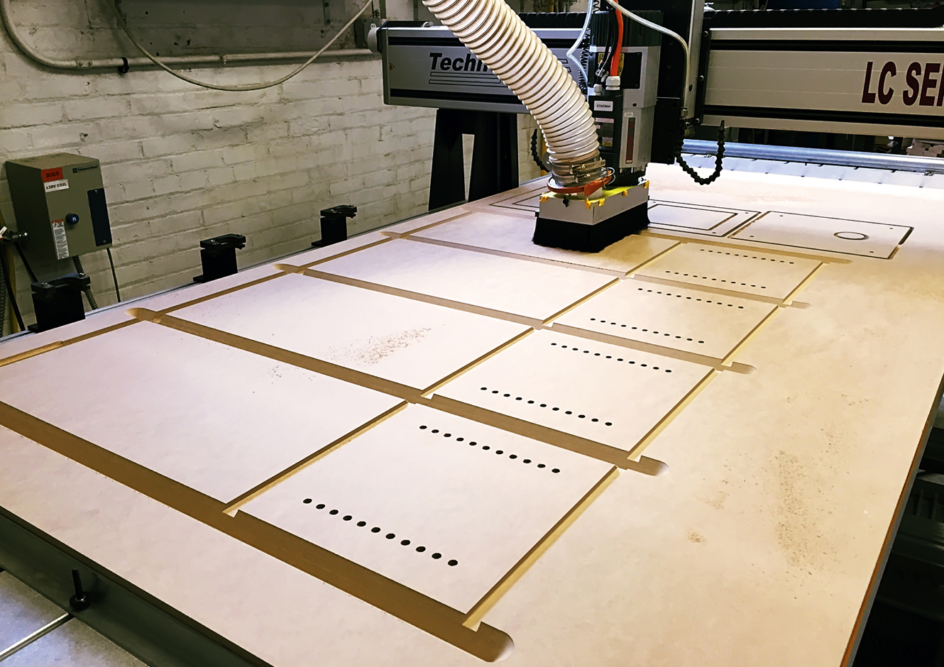 CNC Routing Display Pedestals