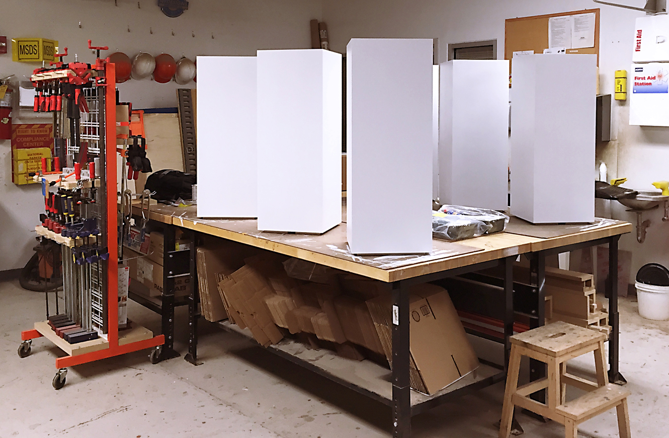 CNC Routing Display Pedestals