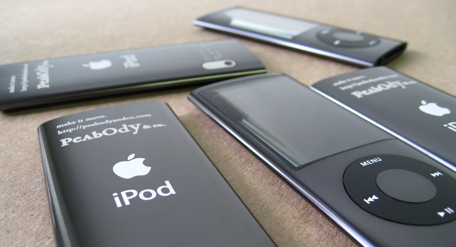 Laser Engraved iPods