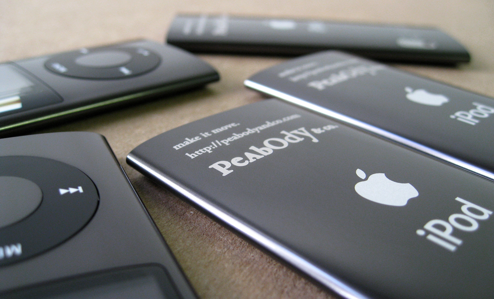 Laser Engraved iPods